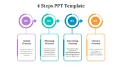 4 Steps PowerPoint Presentation And Google Slides Themes