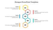 Rounded Hexagon PowerPoint Template & Google Slides