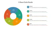 Animated Puzzle PowerPoint Template Slides