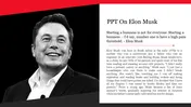 Elon Musk PowerPoint Presentation Download Google Slides