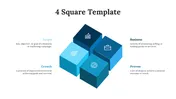 Try This 4 Square Template and Google Slides Themes