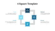 Try This 4 Square Template and Google Slides Themes