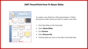 Manual Guide How To Use Reuse Slides In PowerPoint