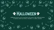 Dreadful Halloween Power Point Background Template