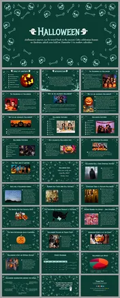 Halloween Jeopardy PowerPoint Template and Google Slides