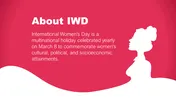 International Women's Day PPT and Google Slides Themes