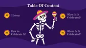 Get Now! Day Of The Dead Template And Google Slides Themes