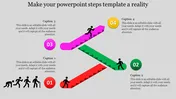 Concise Step By Step PowerPoint Template and Google Slides