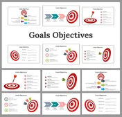 Ready To Use Target Template PPT and Google Slides