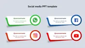 Presentation on Facebook PPT Template and Google Slides