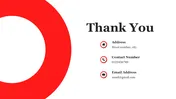 Visual Thank You For PPT Presentation and Canva Slides