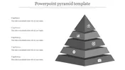 3D Shaped Pyramid Slide PowerPoint Presentation Template