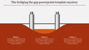 Bridging the Gap PowerPoint Template and Google Slides