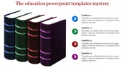 Books PowerPoint Template Free Download and Google Slides