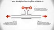 Best Pipeline Diagram PowerPoint Presentation Slide