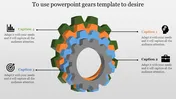 Rotating Gear PowerPoint Template and Google Slides