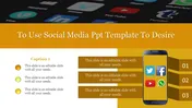 Concise Social Media PPT Presentation and Google Slides