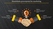 Get Free Handshake PowerPoint Templates Presentation
