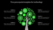 Tree Infographic PowerPoint Template and Google Slides