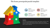Add House PowerPoint Template For Presentation Now