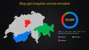 Download Ukraine Map PowerPoint Template Slide Presentation
