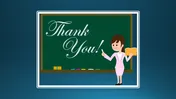 Funny Thank You PPT Presentation and Google Slides