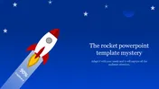 Alluring Rocket PowerPoint Template for Presentation