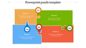 Get Our PPT puzzle templates & Google slides -two nodes