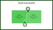 Amazing PowerPoint Puzzle Template PPT- Bulb Model