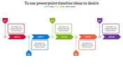 Creative Keynote Timeline Template Free Download Slide