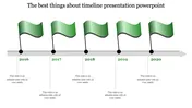 Timeline Smartart PowerPoint Template and Google Slides