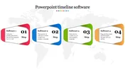 Timeline Smartart PowerPoint Template and Google Slides