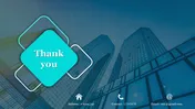 Beautiful Thank You PowerPoint Template and Google Slides