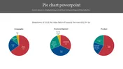 Best Microsoft PowerPoint Pie Chart Presentation Slide