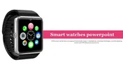 Smartwatch PowerPoint Template and Google Slides