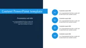 Index Presentation Template PowerPoint Google Slides