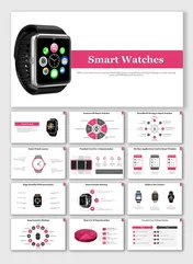 Smartwatch PowerPoint Presentation Template & Google Slide