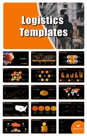 Editable Logistics PowerPoint Presentation Slides Template