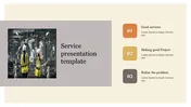 Free Customer Service Presentation Template and Google Slide