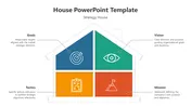 Get Modern Strategy House PPT And Google Slides Template