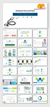 Healthy Lifestyle PowerPoint Template 21 Wellness Slides