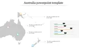 Free Editable Map of Australia PPT Template & Google Slides