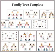 Get Now! Family Tree PowerPoint And Google Slides Templates