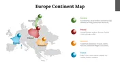Europe Continent Map PPT And Google Slides Templates