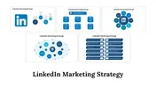 LinkedIn Marketing Strategy PPT and Google Slides Templates