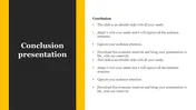 Creative Conclusion Of Presentation PowerPoint Template