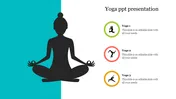 PowerPoint Presentation on Yoga Meditation & Google Slides