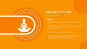 Attractive Yoga Background PowerPoint Presentation Template