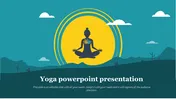 PowerPoint Presentation on Yoga Meditation & Google Slides