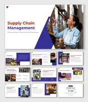 Simple Supply Chain Management Presentation Template